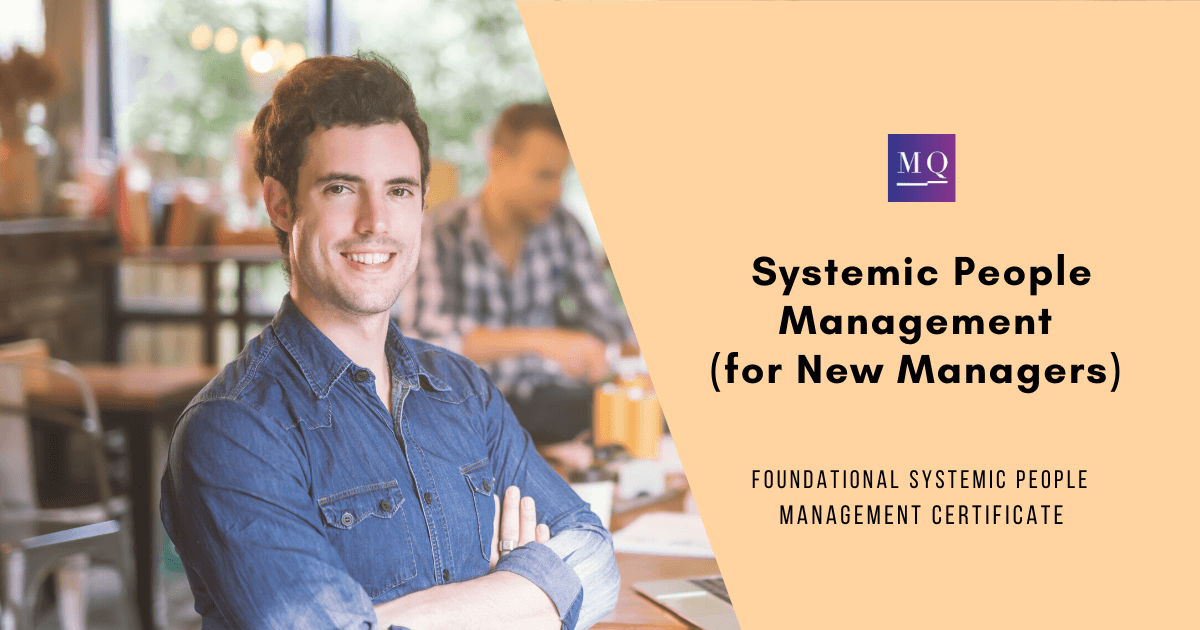 Systemic People Management Certificate (for New Managers) - Zürich | MQ ...