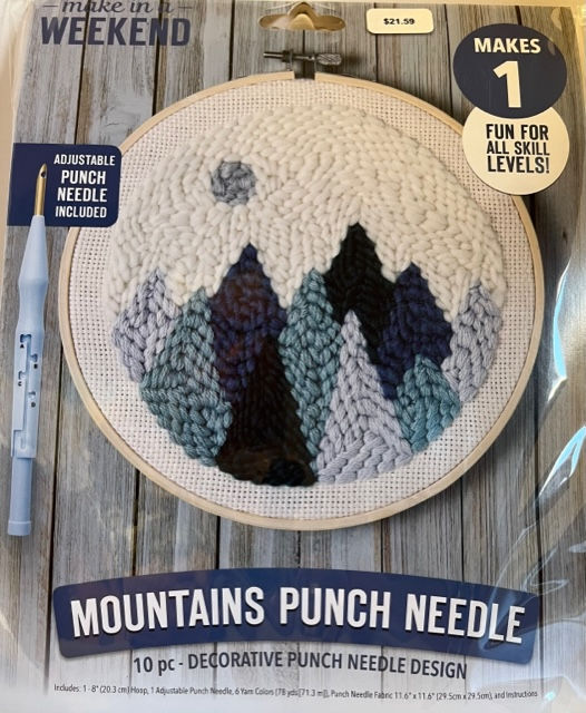 Mountains (Punch Needle Kit) | website