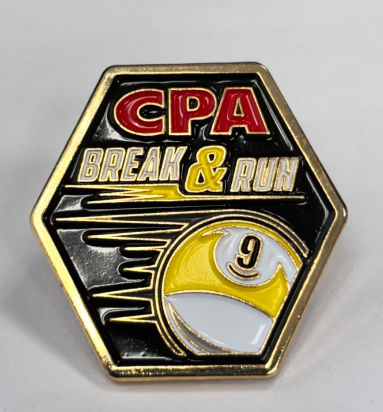 "9 Ball Break & Run" Pin | KCK Teamwear