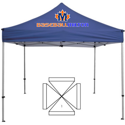 Milton Mets 10' x 10' Team Canopy | KCK Teamwear