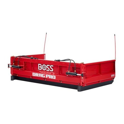 BOSS 8' - 16' Expanding Wing Drag Pro Snowplow | rocknwood.com Retail