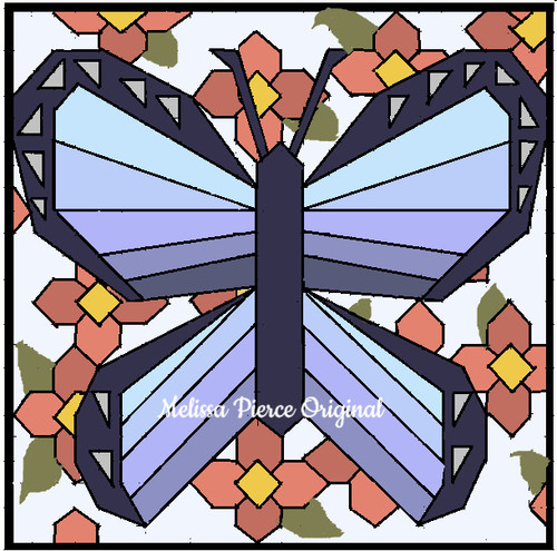 Beautiful Butterfly© | BarnQuiltHeadquarter