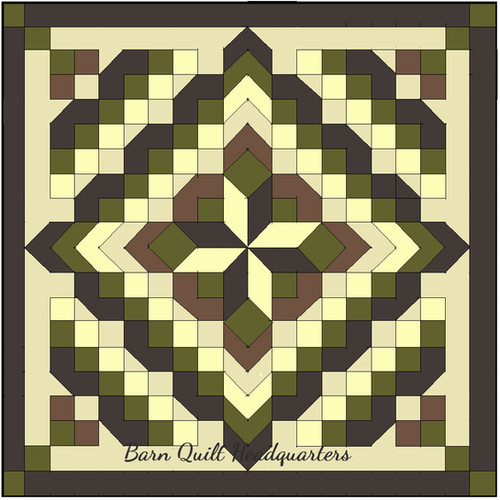 Faceted Star | BarnQuiltHeadquarter