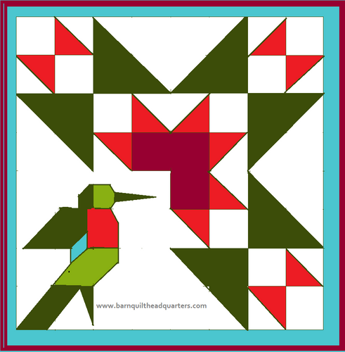 Hummingbird | BarnQuiltHeadquarter