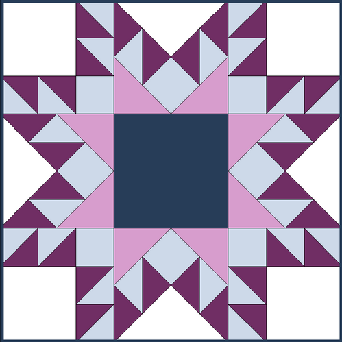 8 Point Fancy Star | BarnQuiltHeadquarter