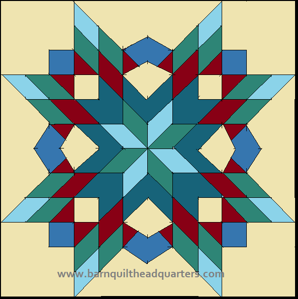Tumbling Star | BarnQuiltHeadquarter