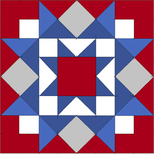 Rustic Double Star | BarnQuiltHeadquarter