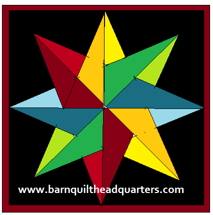 Denver Star | BarnQuiltHeadquarter