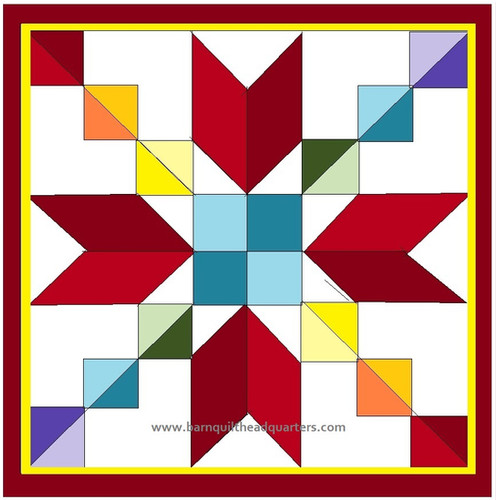 Mosaic Star | BarnQuiltHeadquarter