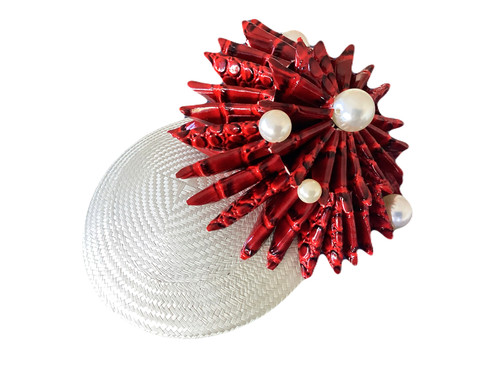 Red Crocodile Origami Beret | Mysite