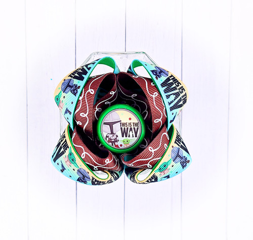 'The Mandalorian' bow | MLP Bowtique