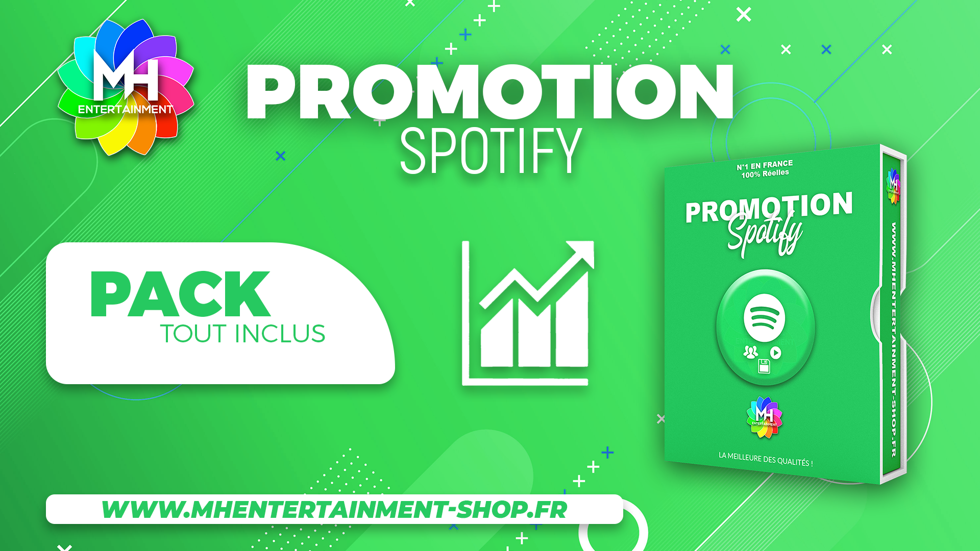 Pack Tout Inclus Spotify | MH ENTERTAINMENT
