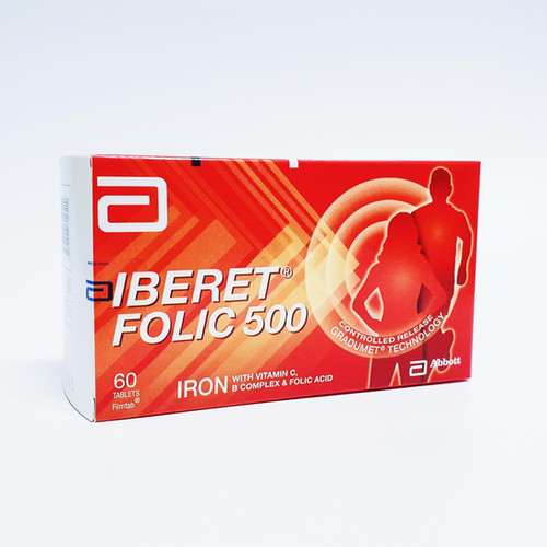 Iberet Folic 500 60's | Poisson Pharma