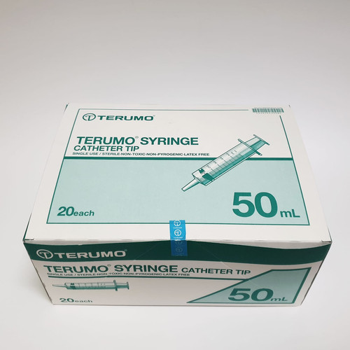 TERUMO Catheter Tip Syringe 50cc 20's | Poisson Pharma