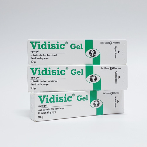 (Bundle of 3) Vidisic Gel 10g | Poisson Pharma