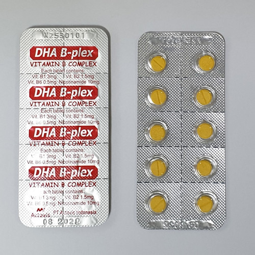 Vit B Complex Tabs (DHA B-plex) 200's | Poisson Pharma