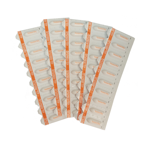 Paracetamol 250mg Suppository (Poro) 50's | Poisson Pharma