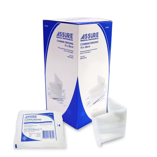 [Bundle of 2] Assure Sterile Combine Dressing 10cmx20cm 20's | Poisson ...