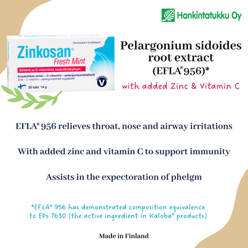 [Bundle of 2 boxes] Hankintatukku Zinkosan Fresh Mint Tablet/Lozenges ...
