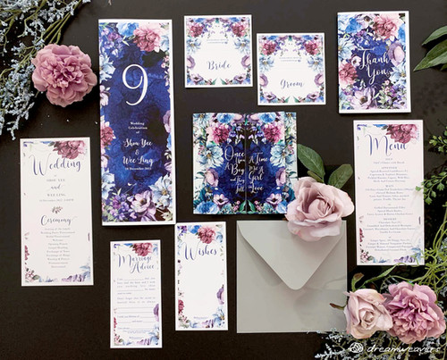 Midnight Summer Stationery Suites [Premium Set] | Dreamweavers