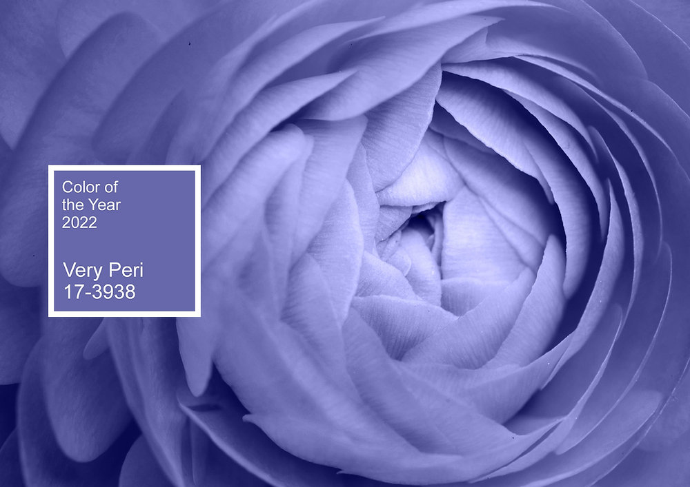 PANTONE'S 2022 COLOR OF THE YEAR IS VERY PERI