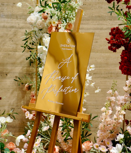 Mirror Acrylic Welcome Signage | Dreamweavers