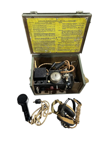 WW2 Canadian Wireless Remote Control Unit No. 1 | Warcollectors