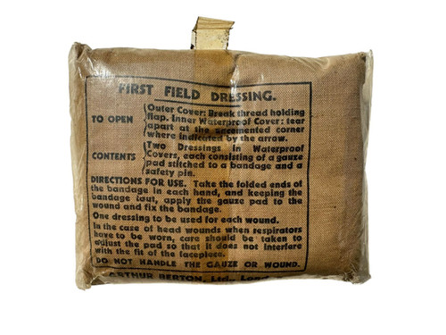 WW2 British Army First Field Dressing 1943 | Warcollectors