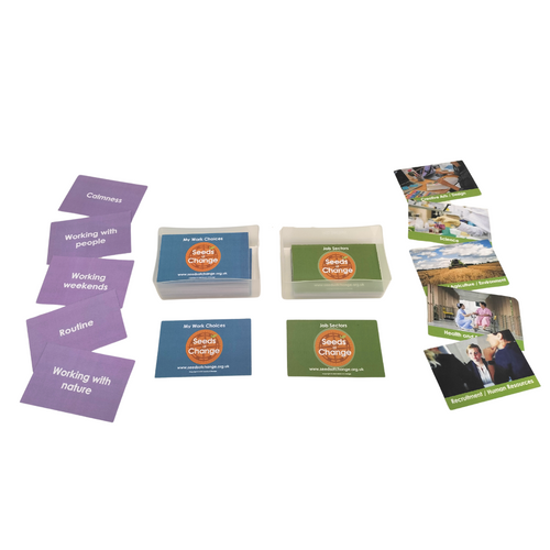 My Job Sectors & My Work Choices Card Pack Bundle | Seeds of Change