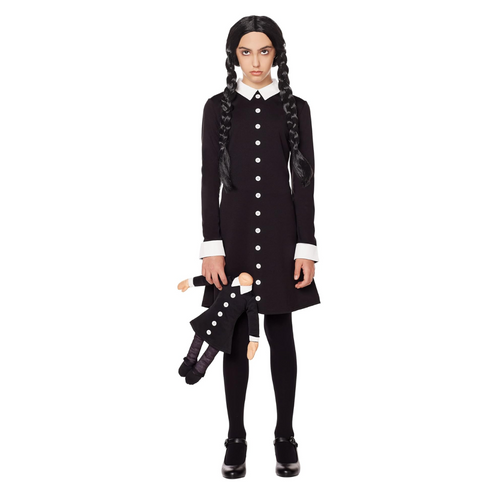 Disfraz Vestido Merlina Wednesday Addams Importado Original | Good & Trendy