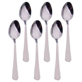Set of 6 Metal Spoons | Israel Xpress