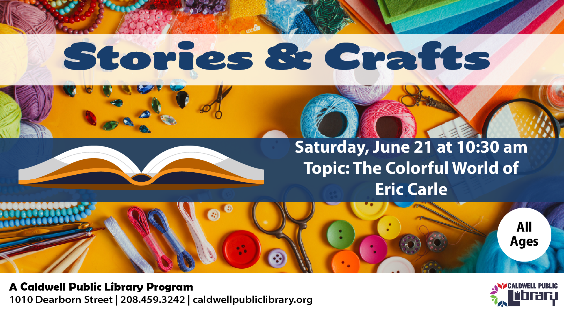 Stories & Crafts | caldwell-library