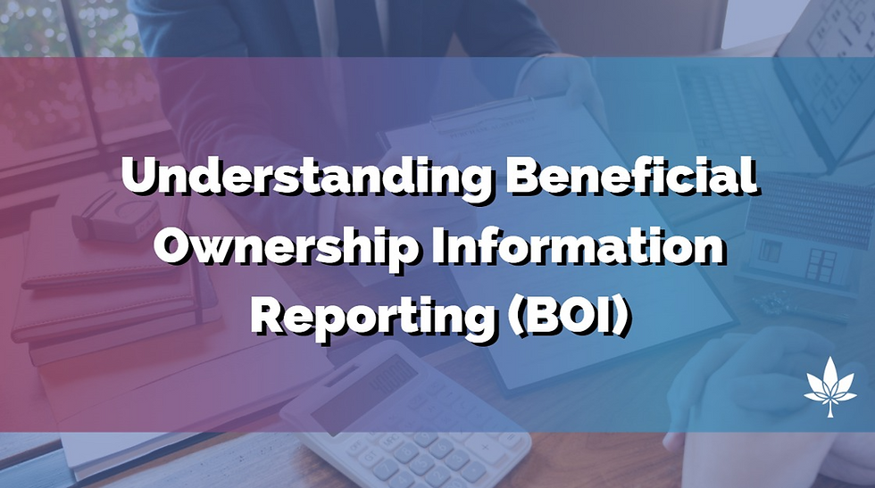 Understanding Beneficial Ownership Information (BOI) Reporting