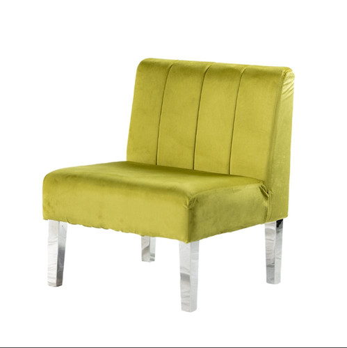 The Herman Chair Sage Green Velvet | Sacramento Event Co