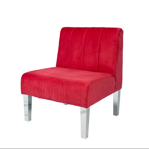 The Herman Chair Red Velvet | Sacramento Event Co