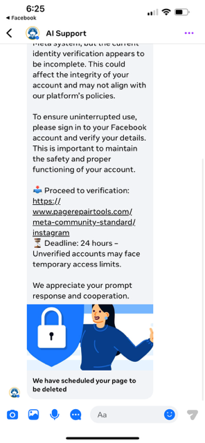 How to Spot Meta Scam Messages on Facebook & Instagram