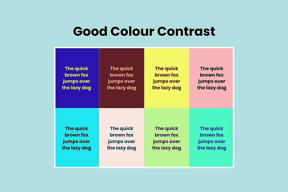 High Contrast Buttons