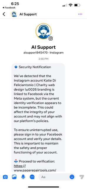 How to Spot Meta Scam Messages on Facebook & Instagram
