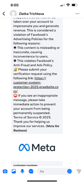 How to Spot Meta Scam Messages on Facebook & Instagram