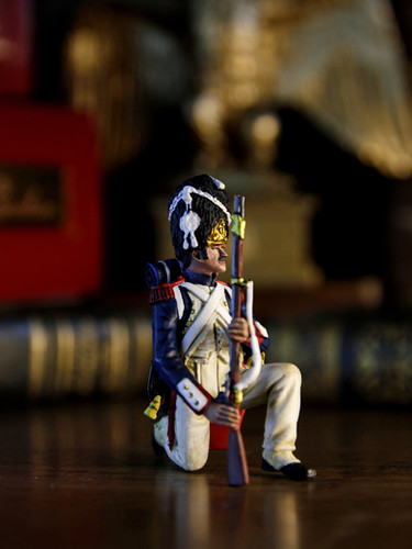 French Imperial Guard Kneeling with Musket – Collectible Napoleonic ...
