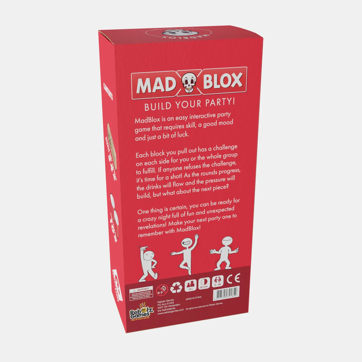 MadBlox | Drinking Jenga Block Game | Mad Party games