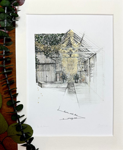 The Normans, York | A4 Fine Art Print | Architectural Art