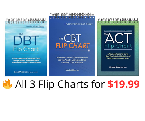 🔥 All 3 Flip Charts for $19.99 – 1 Hour Only! 🕒 CBT • DBT • ACT Flip ...