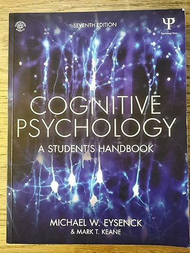 Cognitive Psychology: A Student's Handbook | Psychology Books