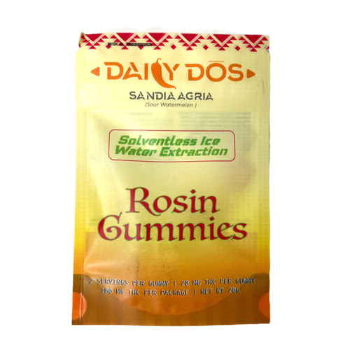 Daily Dos - Sandia Agria - Rosin Gummies | Field of Dreams
