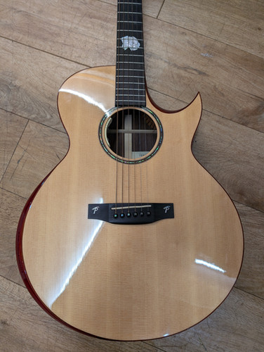 Terry Pack Handmade SJRS/R Electro Acoustic Guitar 2013 - Natural Gloss ...