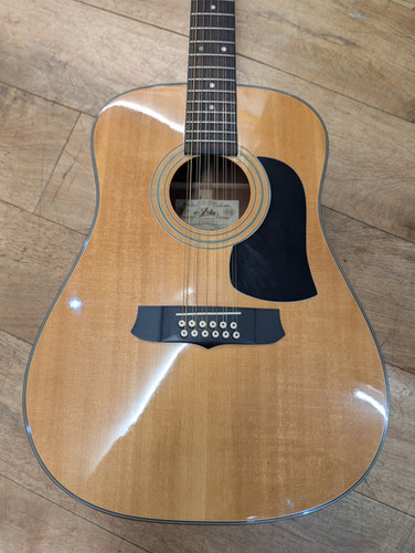 Aria AW 200 T 12 String Acoustic Circa 1989 - Natural Gloss | Weald of ...