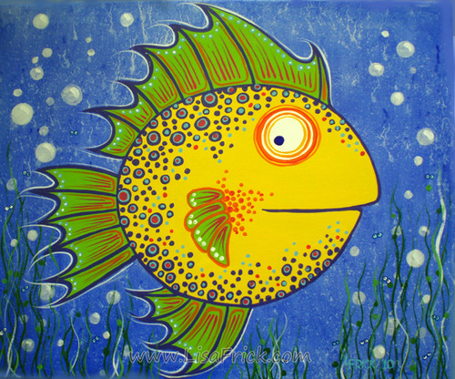 Guilty Fish | lisa-frick-artist