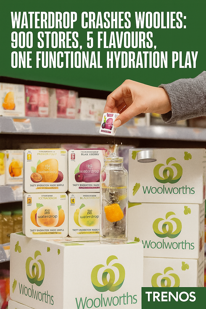 Waterdrop Lands in Woolworths Australia