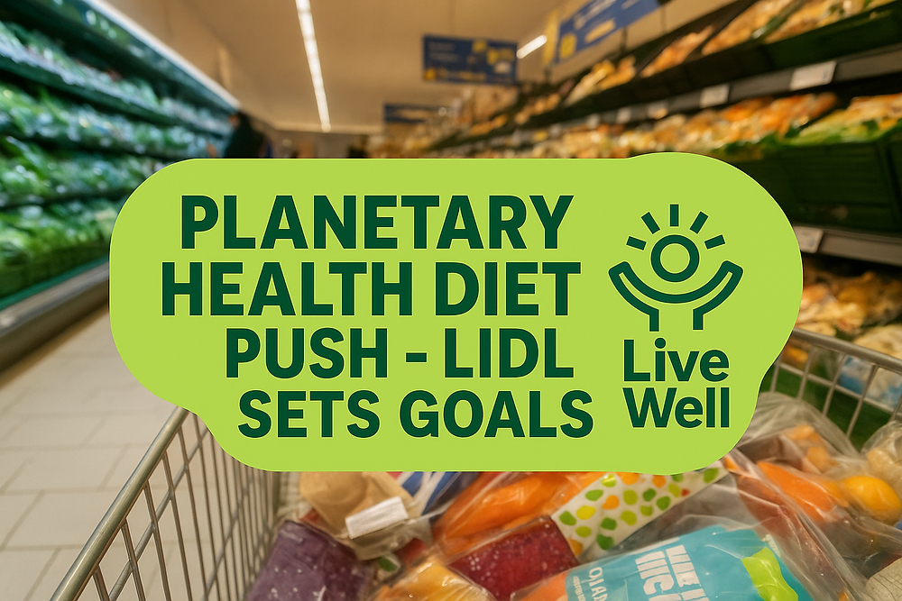 Lidl’s Live Well Logo Anchors the Planetary Health Diet
